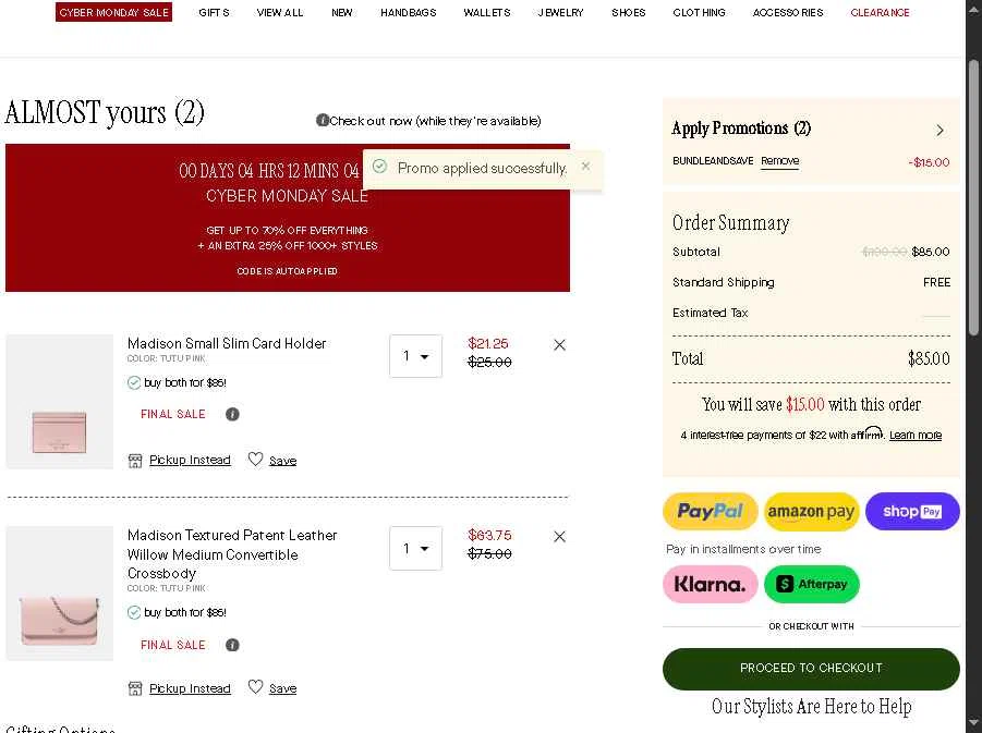 Kate Spade Outlet Promo Code - 25% Off January 2026