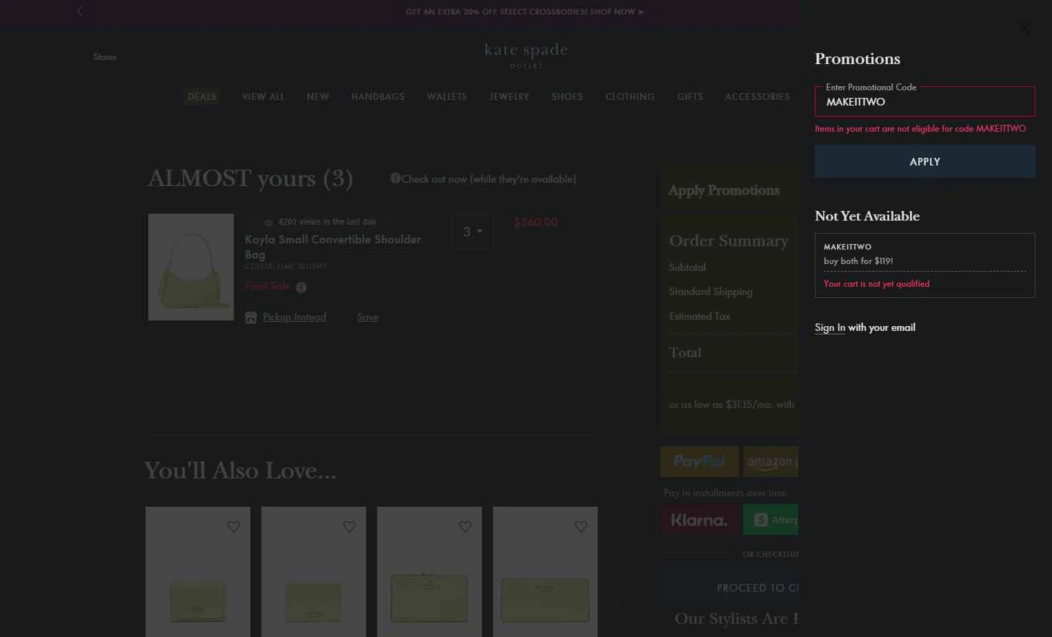 Kate Spade Outlet Promo Codes - 25% Off November