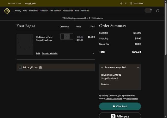 Kendra Scott Promo Codes - 20% Off (Verified) Oct 2025