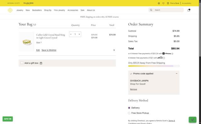 Kendra Scott Promo Codes - 20% Off (Verified) Oct 2025