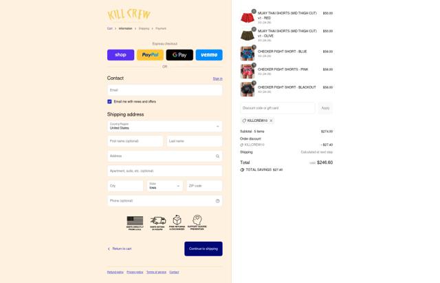 Kill Crew Promo Codes (6 Verified) - 15% Off w/Code Sep 2025