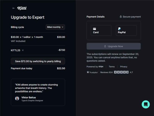 Kittl Promo Codes (32 Verified) - 25% Off Sitewide Aug 2025