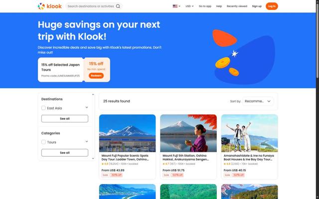Klook Discount Codes - 5% Off (7 Verified) Oct 2025