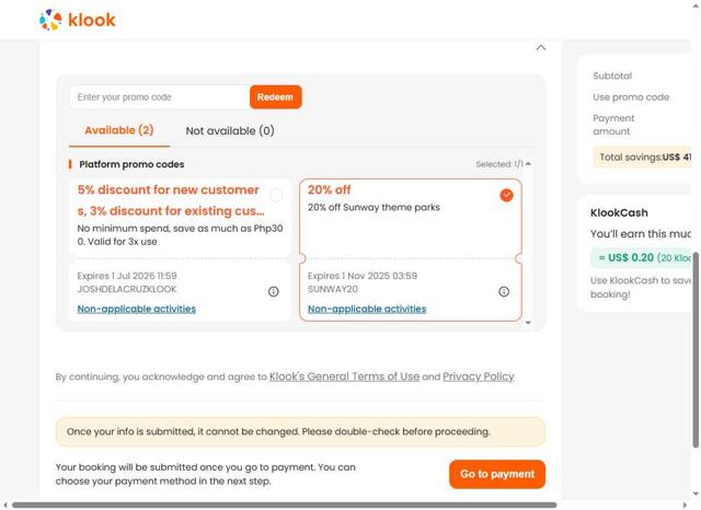 Klook Discount Codes - 5% Off (8 Verified) Sep 2025