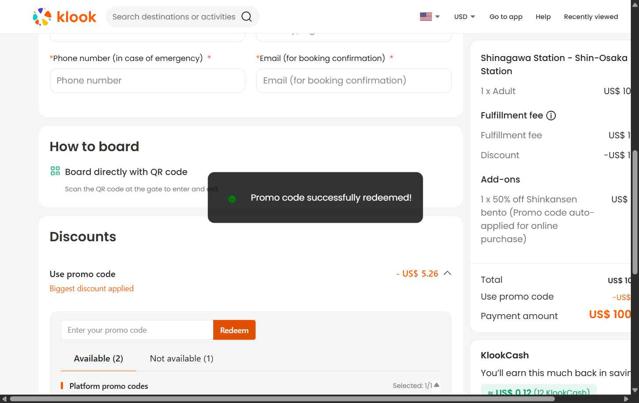 Klook Discount Codes - 5% Off (6 Verified) Sep 2025
