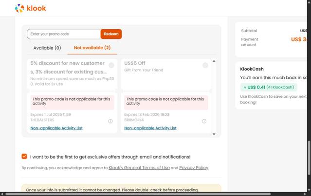 Klook Discount Codes - 5% Off (8 Verified) Sep 2025