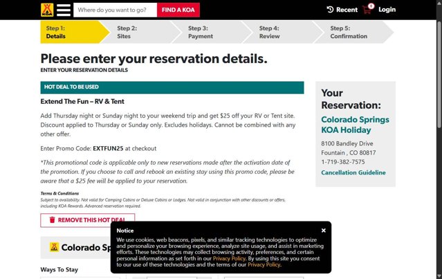 KOA Discount Codes - $25 Off (4 Verified) Jun 2025