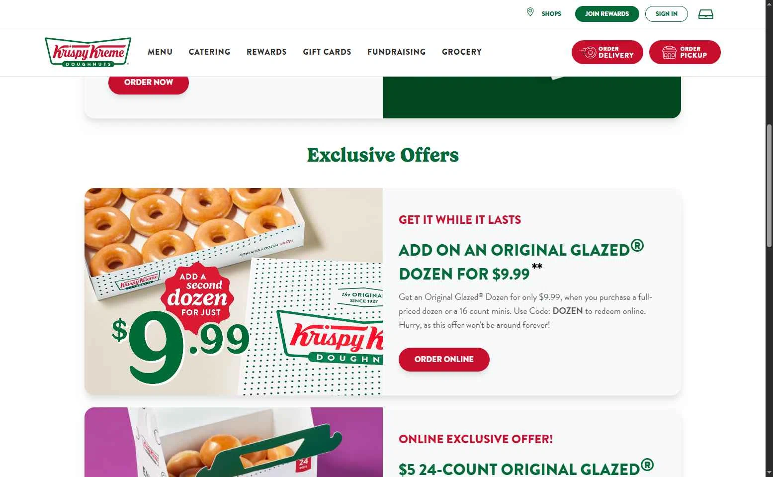 Krispy Kreme Promo Codes - $5 Off (2 Verified) Dec 2025