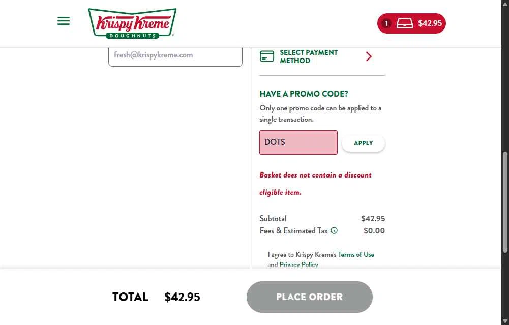 Krispy Kreme Promo Codes - $5 Off (1 Verified) Mar 2026