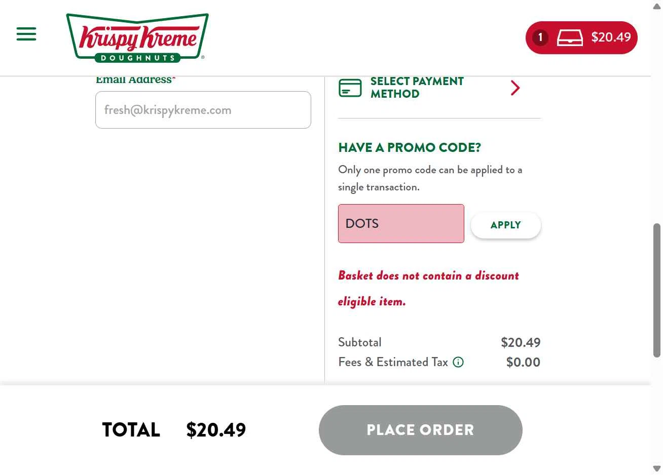 Krispy Kreme Promo Codes - $5 Off (1 Verified) Mar 2026