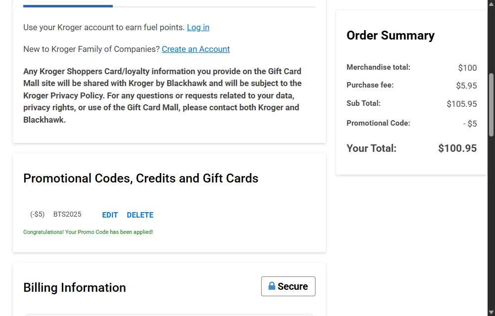 Kroger Promo Codes - 5% Off + Free Ship Coupons Jan 2026