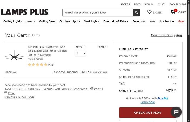 Lamps Plus Promo Codes (1 Verified) - $15 Off Sep 2025