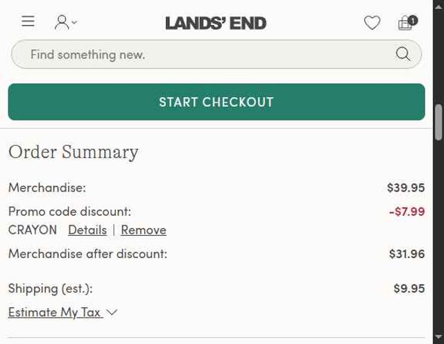 Lands' End Promo Codes (16 Verified) - 50% Off Sep 2025