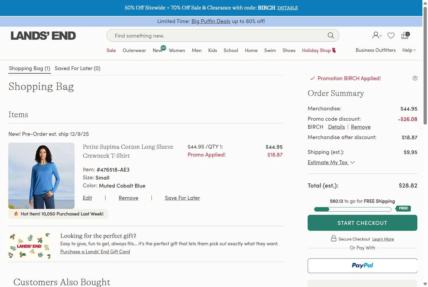 Lands' End Promo Codes (25 Verified) - $211,800 Off Oct 2025