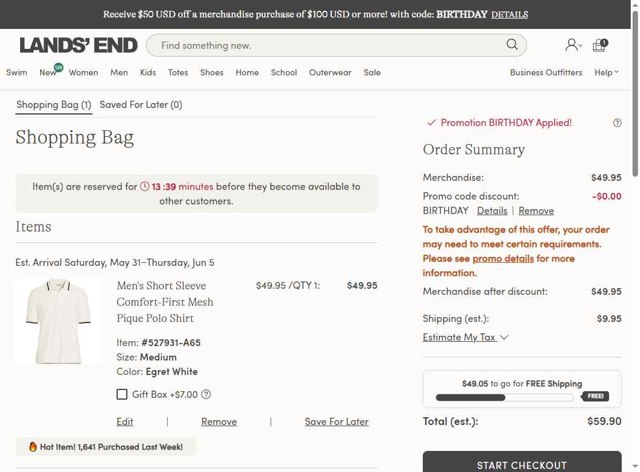 Lands' End Promo Codes (9 Verified) - 50% Off Jun 2025