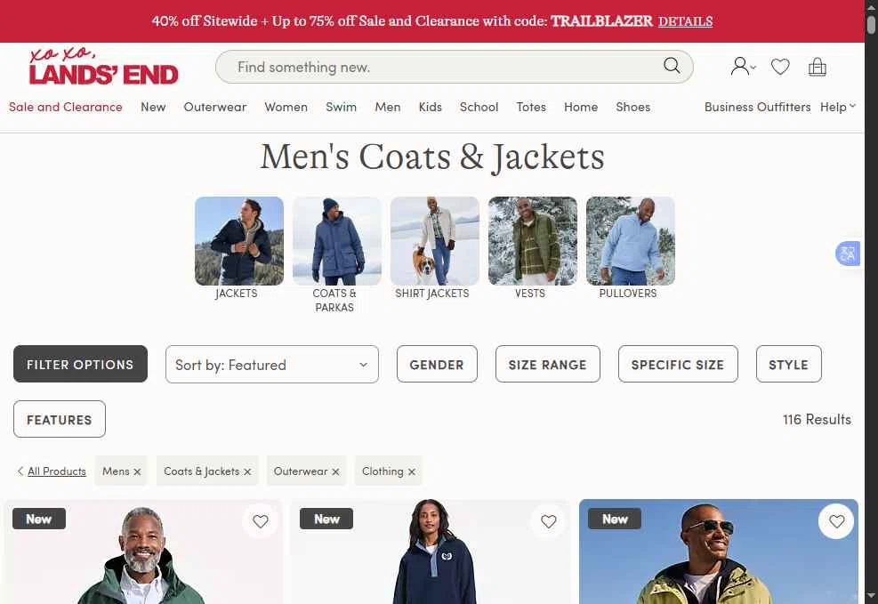 Lands' End Promo Codes - 60% Off (12 Verified) Jan 2026