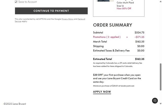 Lane Bryant Promo Codes (2 Verified) - 25% Off Sep 2025