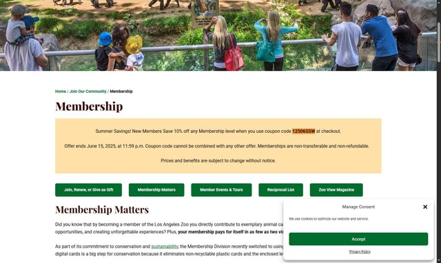 LA Zoo Promo Codes - 10% Off Coupons Aug 2025