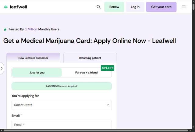 Leafwell Promo Codes (7 Verified) - $10 Off w/Code Oct 2025