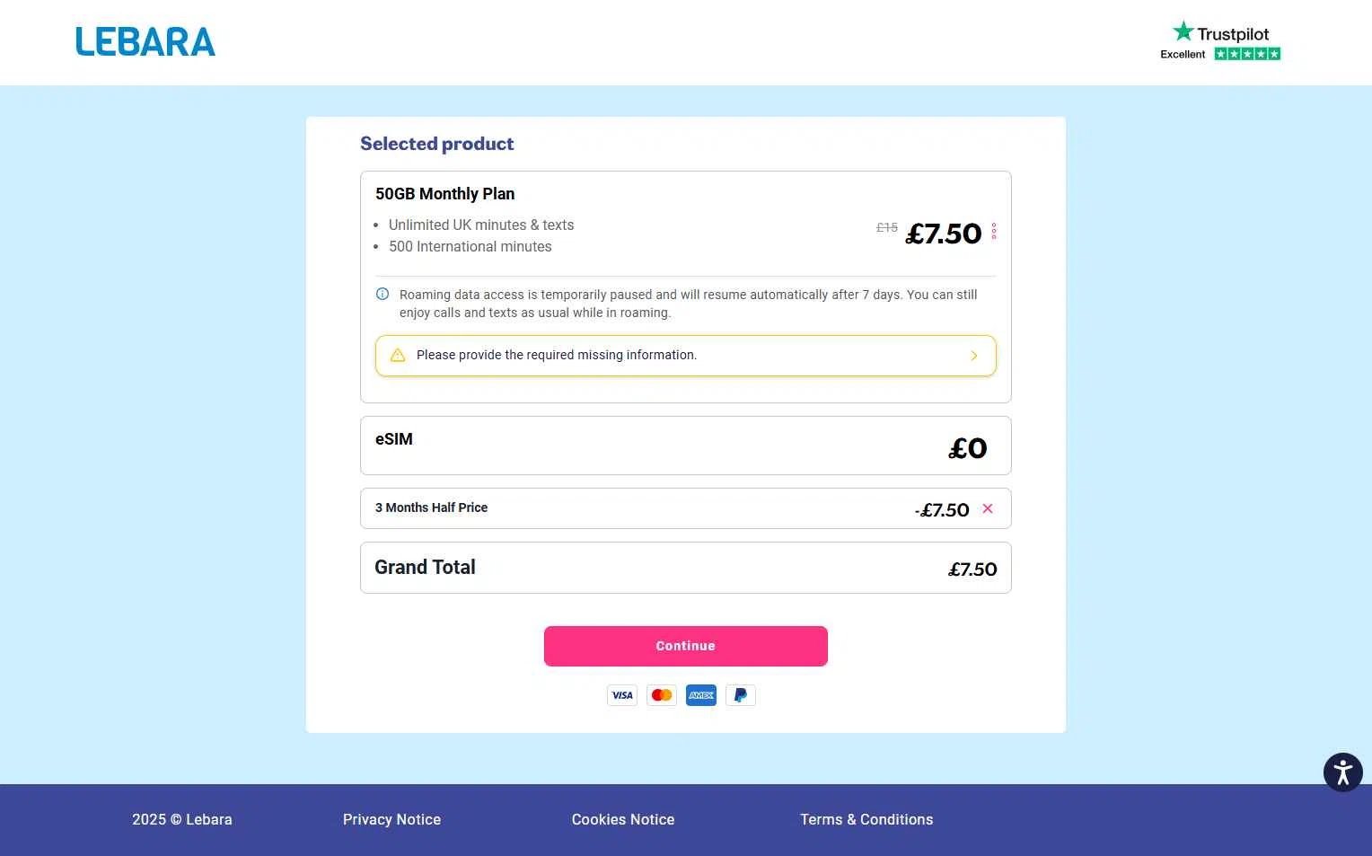 Lebara Promo Codes - 50% Off (3 Verified) Dec 2025