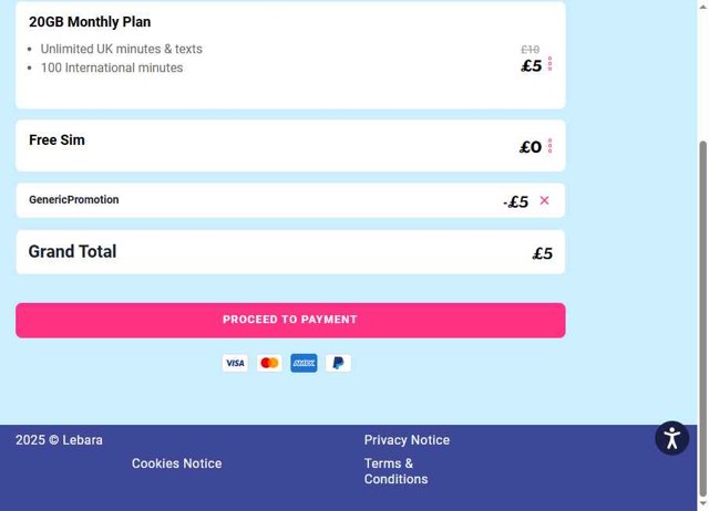 Lebara Discount Codes - $5 Off (2 Verified) Sep 2025