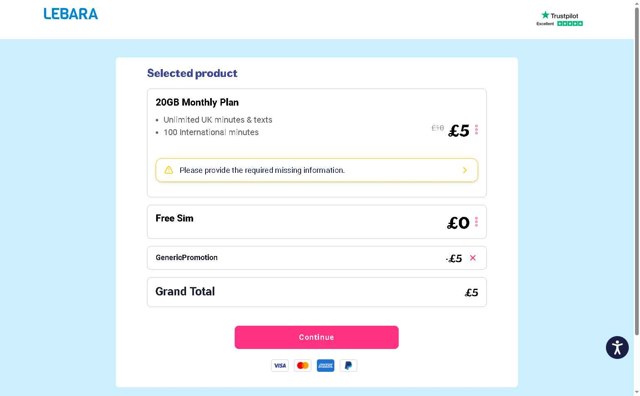 Lebara Discount Codes - $5 Off (2 Verified) Aug 2025