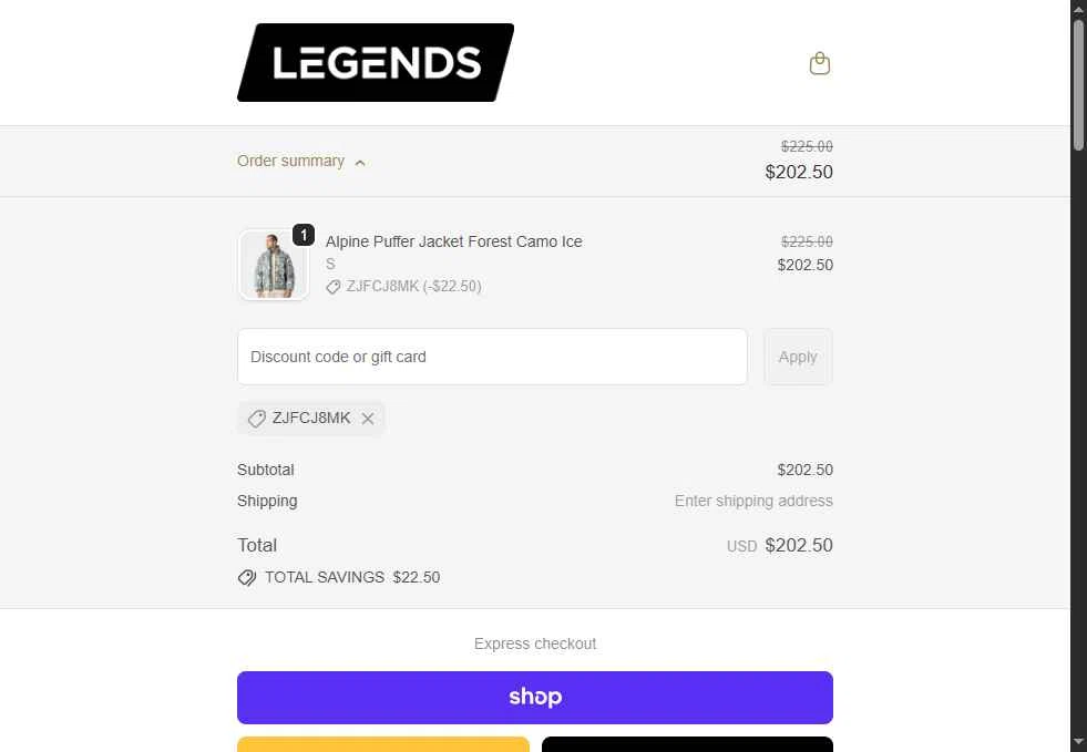 Legends Promo Codes - 10% Off (3 Verified) Nov 2025