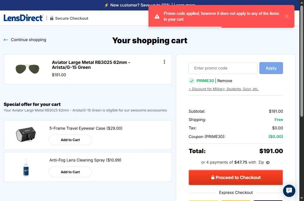 Lens Direct Promo Codes - 30% Off (Verified) Oct 2025