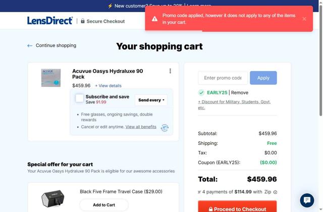 Lens Direct Promo Codes - 30% Off (Verified) Oct 2025