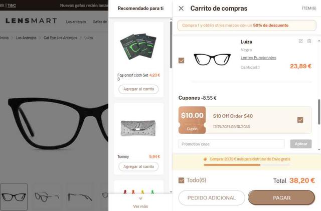 Lensmart Online Promo Codes - $10 Off Sep 2025