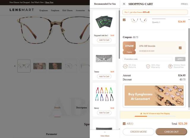 Lensmart Online Promo Codes - 25% Off Sep 2025