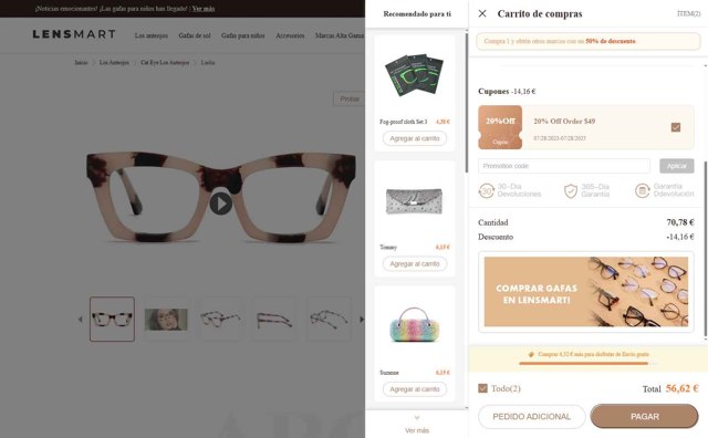 Lensmart Online Promo Codes - $25 Off Jun 2025