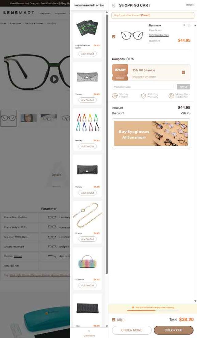 Lensmart Online Promo Codes - 25% Off Oct 2025