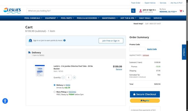 Leslie's Pool Promo Codes - $5 Off (Verified) Aug 2025
