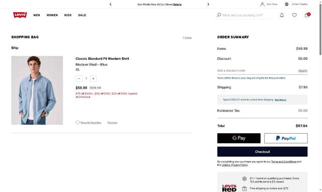 Levi's Discount Codes - 20% Off (3 Verified) Oct 2025