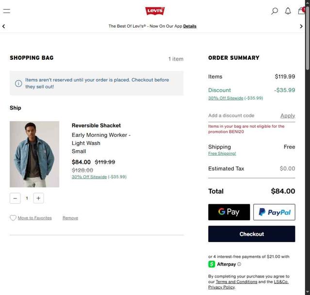 Levi's Discount Codes - 20% Off (3 Verified) Oct 2025