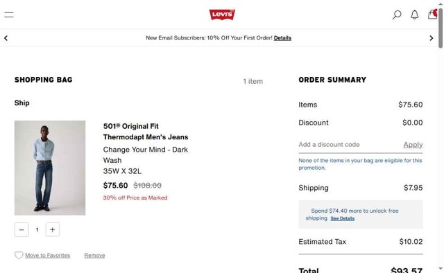 Levi's Discount Codes - 20% Off (6 Verified) Sep 2025