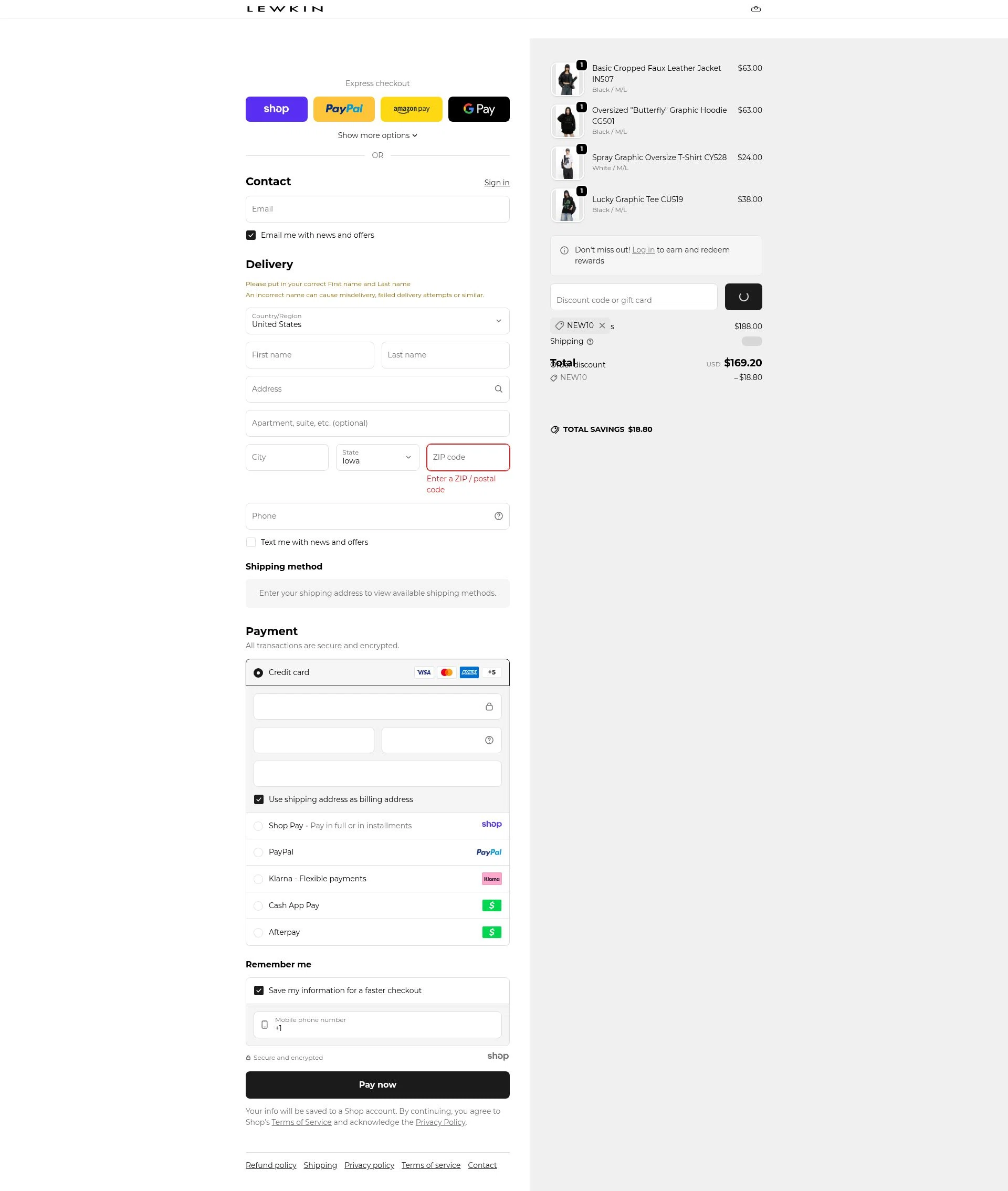 Lewkin Promo Codes - 60% Off (106 Verified) Jan 2026