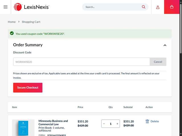 LexisNexis Promo Codes (4 Verified) - 15% Off Oct 2025