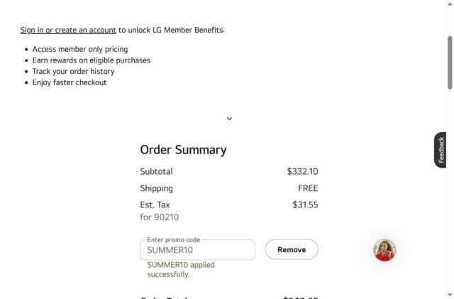 LG Promo Codes - $70 Off (1 Verified) Oct 2025