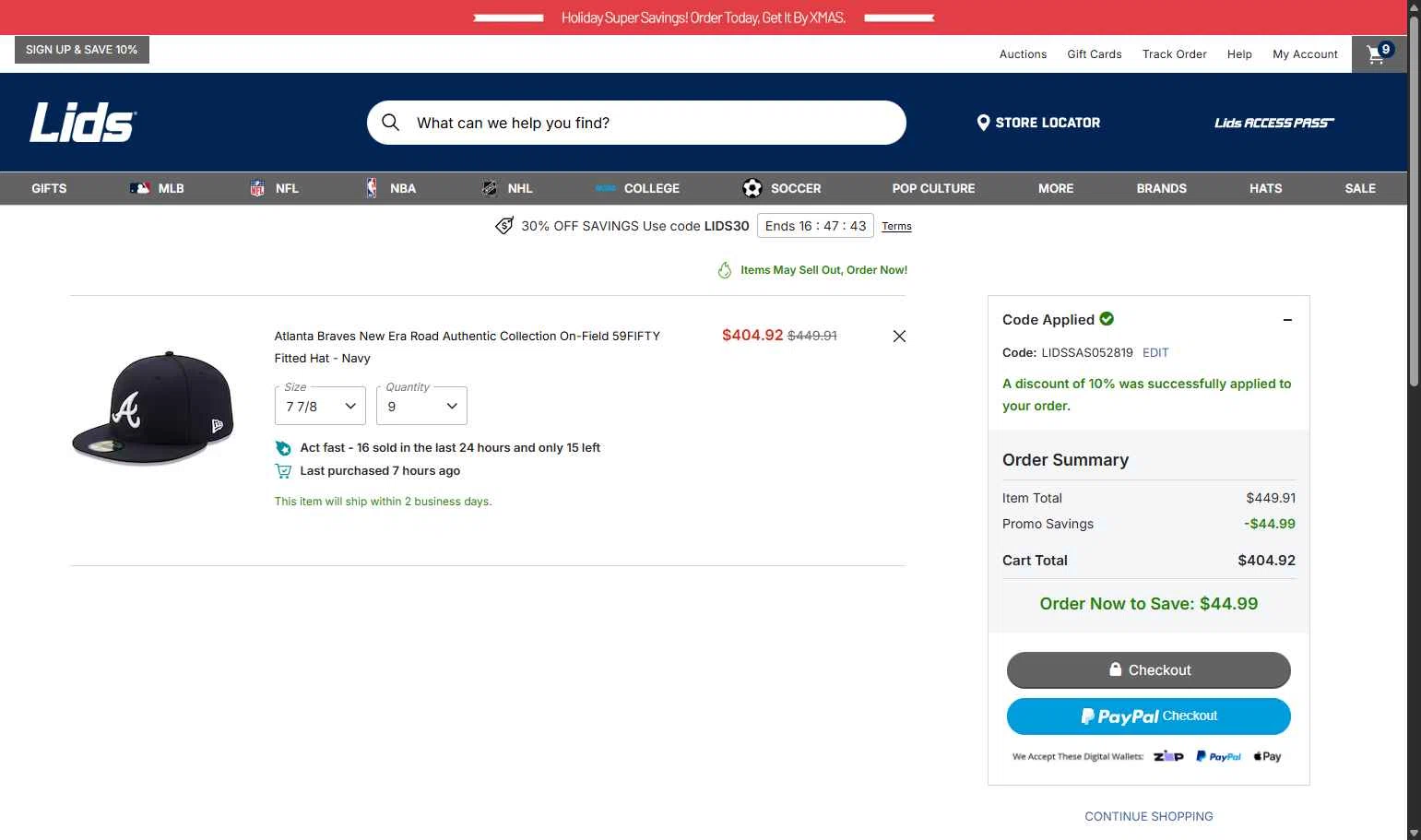 Lids Promo Codes - 40% Off (7 Verified) Dec 2025