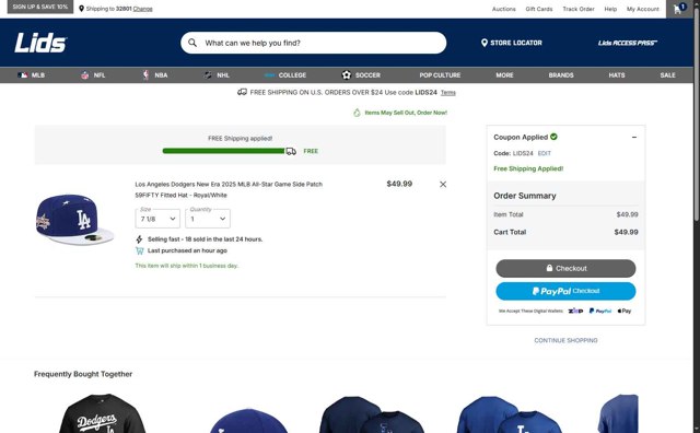 Lids Discount Codes - 40% Off (8 Verified) Jul 2025