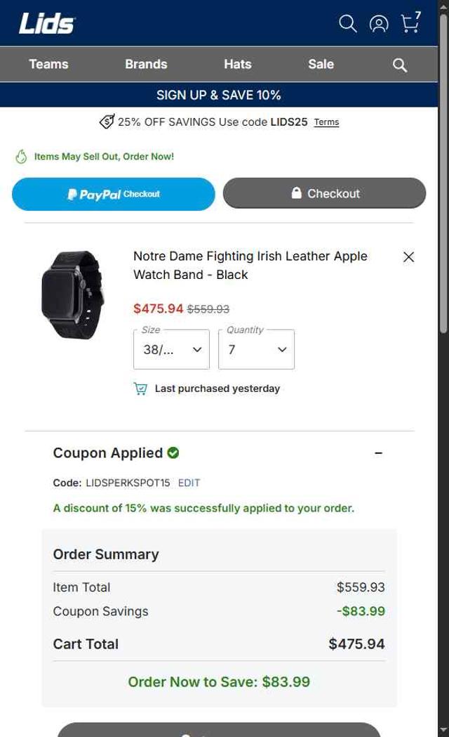 Lids Discount Codes - 15% Off (9 Verified) Sep 2025