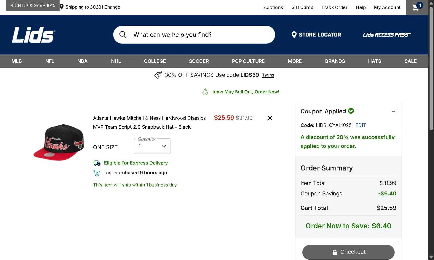 Lids Promo Codes - 25% Off (16 Verified) Nov 2025