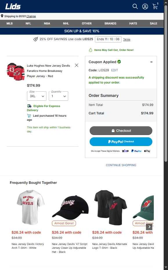 Lids Promo Codes - 25% Off (16 Verified) Nov 2025