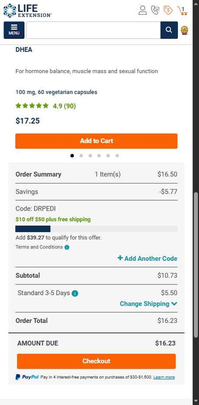 Life Extension Promo Codes - $15 Off Aug 2025