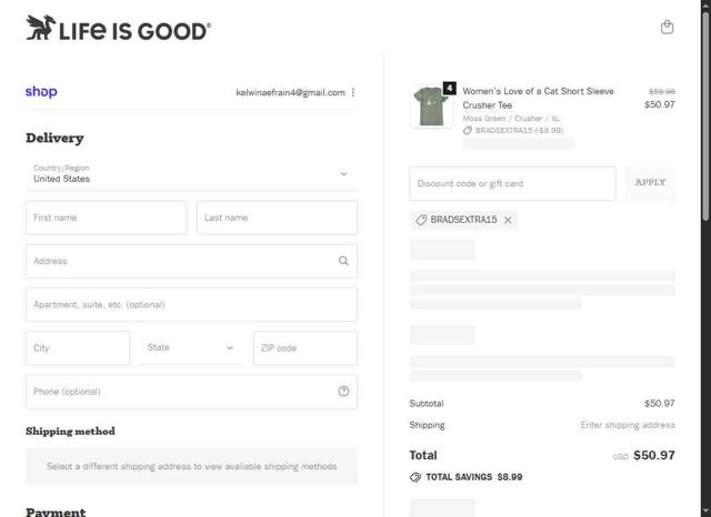 Life is Good Promo Codes - 10% Off (Verified) Oct 2025