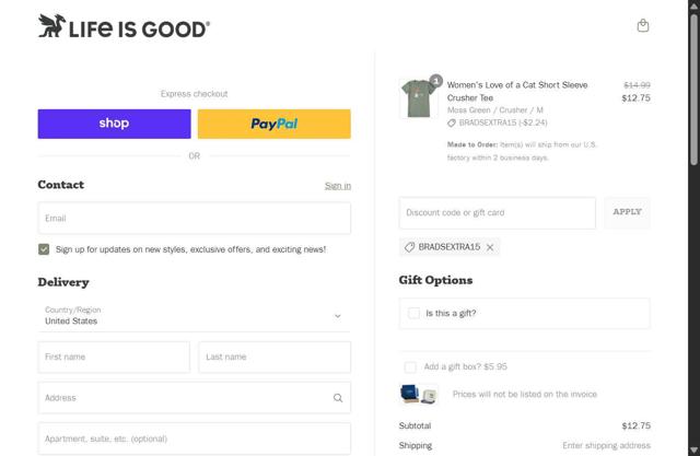 Life is Good Promo Codes - 10% Off (Verified) Sep 2025