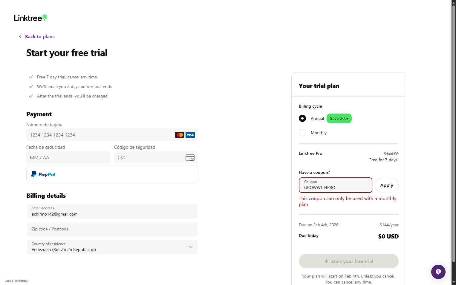 Linktree Promo Codes - 25% Off (2 Verified) Mar 2026