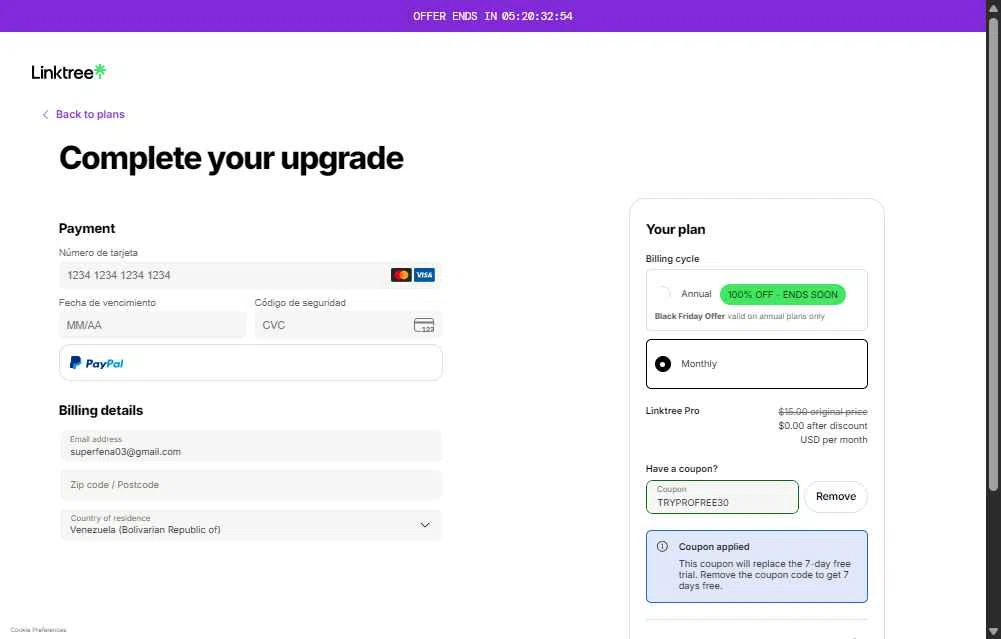 Linktree Promo Codes - 20% Off (1 Verified) Dec 2025
